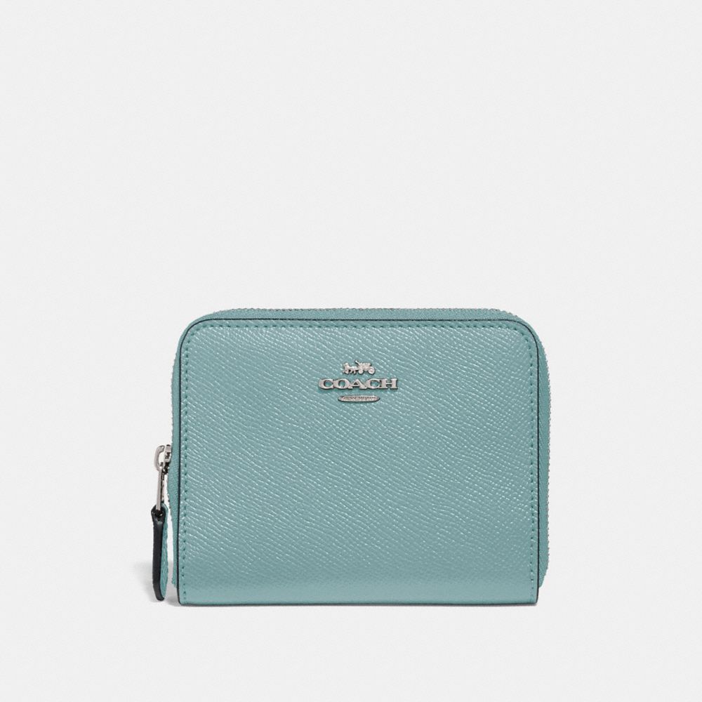 Coach Small Zip Around Wallet With Pyramid Eye | semashow.com